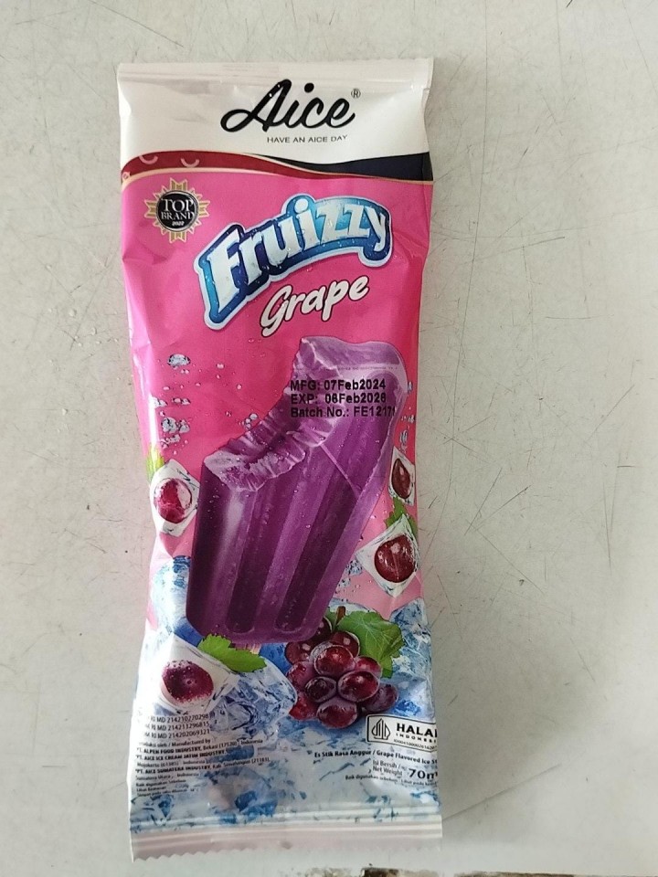 Aice Fruizzy Grape - ES KRIM FAMILY